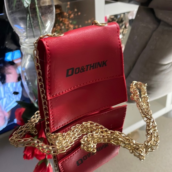 do&think | Bags | Dothink Mini Bag Red | Poshmark